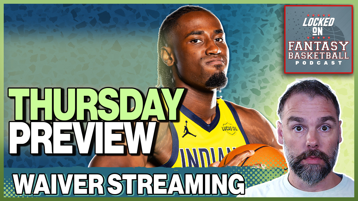 Thursday NBA Fantasy Preview | Thunder Injuries, Pacers Rotation ...