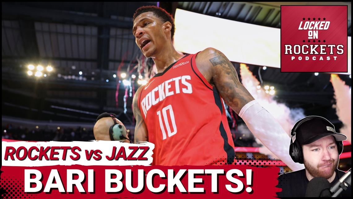 Rockets BLOWOUT Jazz DESPITE Turnovers As Jabari Smith Jr. SHINES ...