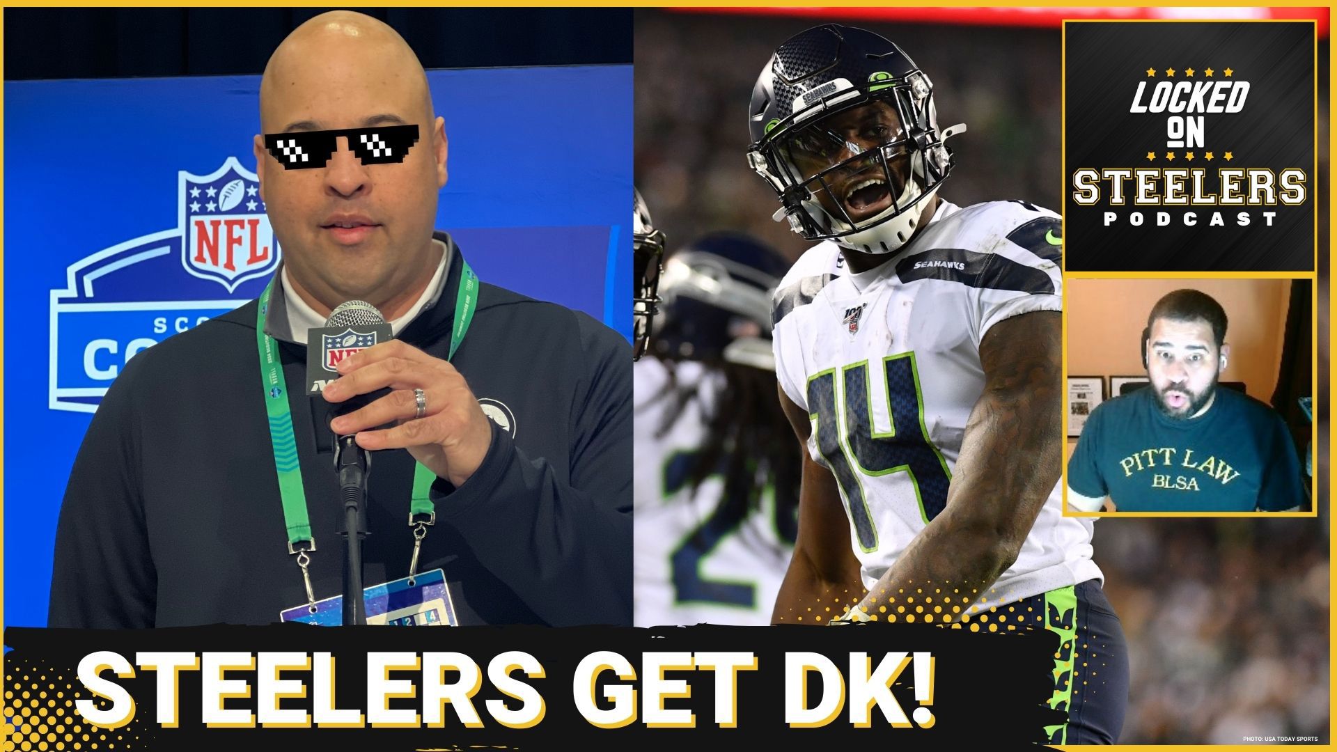 STEELERS TRADE FOR D.K. METCALF | Omar Khan Gets His Playmaker WR ...