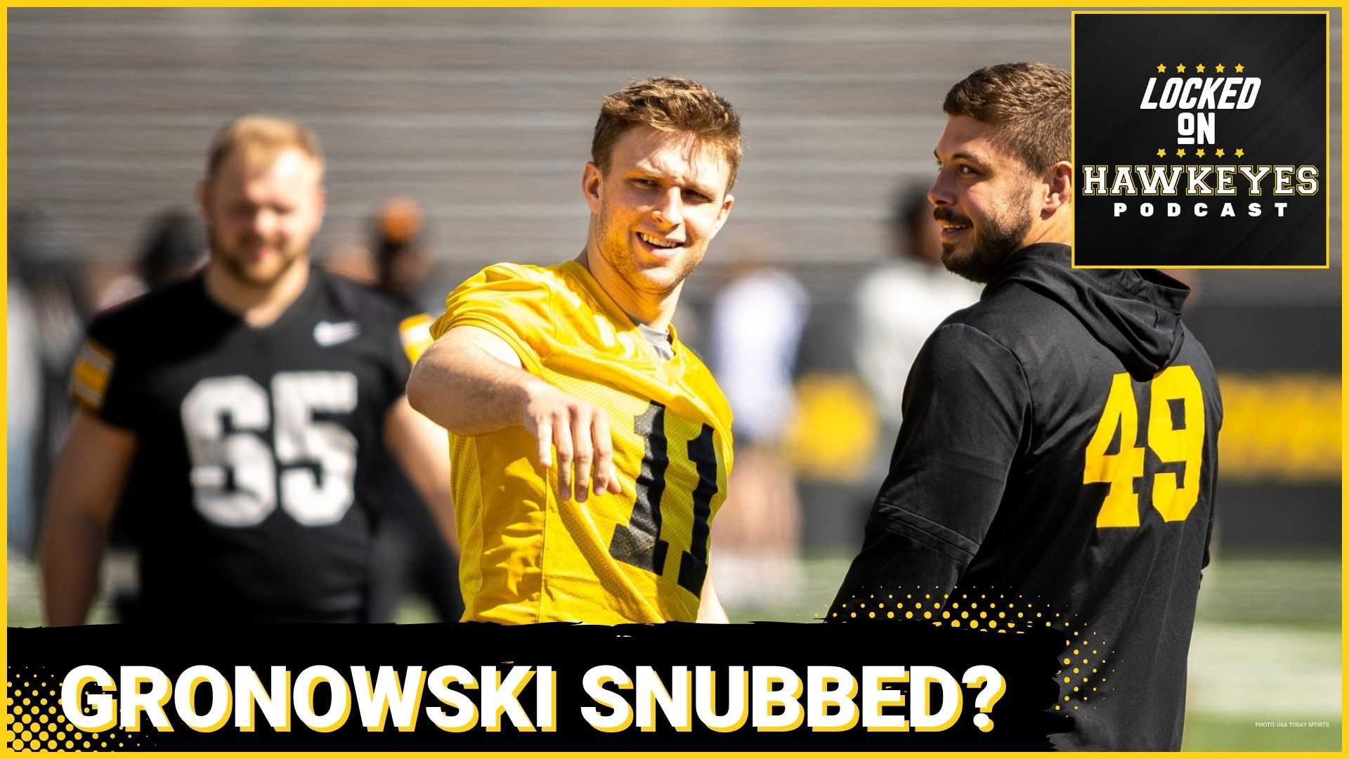 SNUBBED: Iowa QB Mark Gronowski ABSENT from Locked On Top 100 List | Is ...