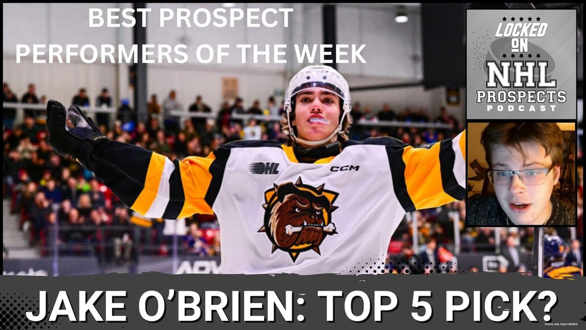 COULD JAKE O'BRIEN GO TOP 5 IN 2025 NHL DRAFT? | Top Prospects of the ...