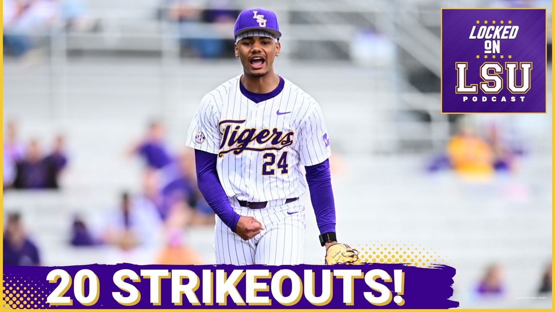 Quick Recap: LSU Strikes Out 20, Beats UNA, 6-2! Tigers Win 10th ...