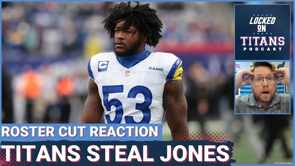 Tennessee Titans STEAL Ernest Jones in Trade, SHOCKING Roster Cuts ...