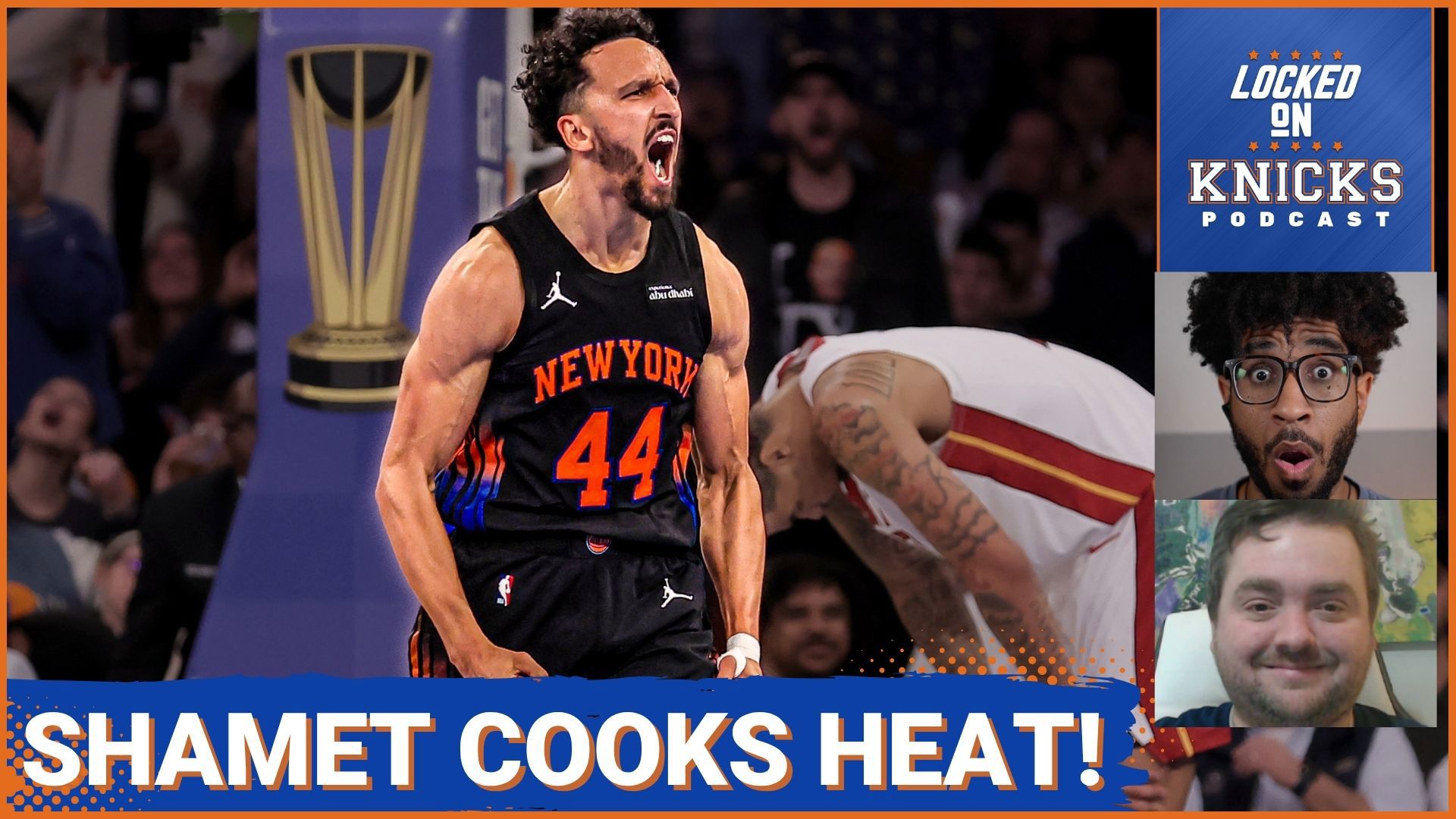 BREAKOUT: Landry Shamet’s Career Performance LIFTS Knicks Over Heat ...