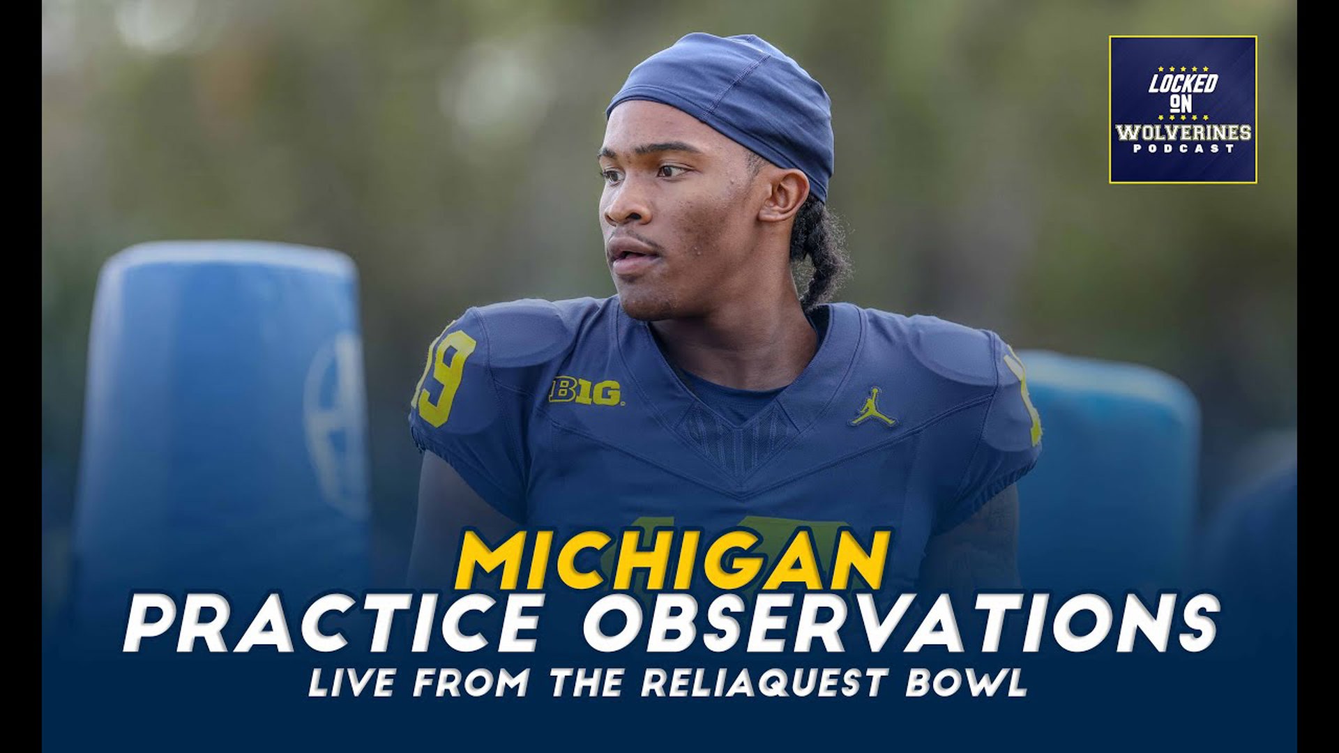LIVE FROM TAMPA! Michigan football is set for the ReliaQuest Bowl ...