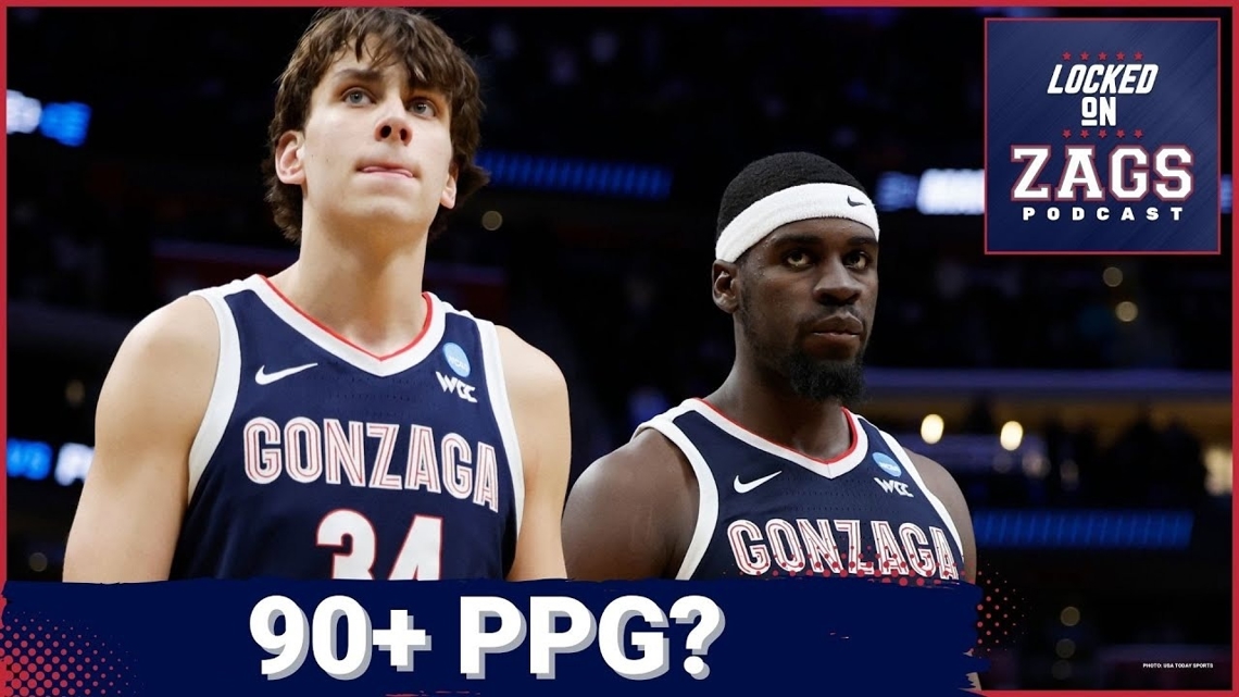 Gonzaga Bulldogs points per game projections this season! | How will ...