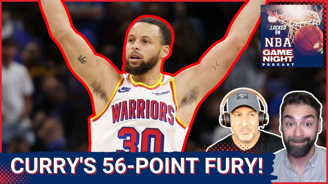 Steph Curry puts up 56 | LeBron James and Luka Doncic lead Lakers over ...
