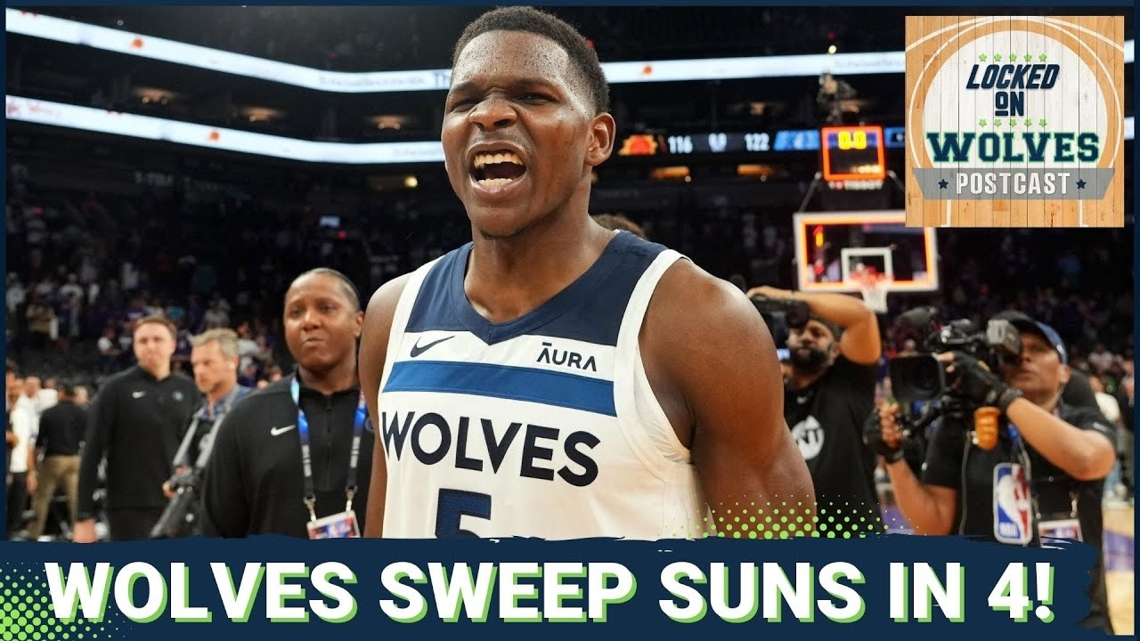 Locked On Wolves POSTCAST: Anthony Edwards Goes Nuclear, T-Wolves Sweep ...