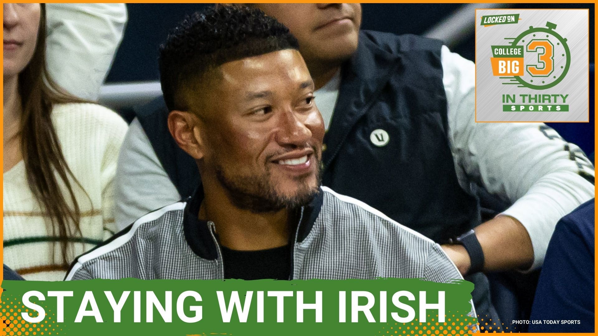 Marcus Freeman Says He Is STAYING At Notre Dame After NFL Rumors | The ...