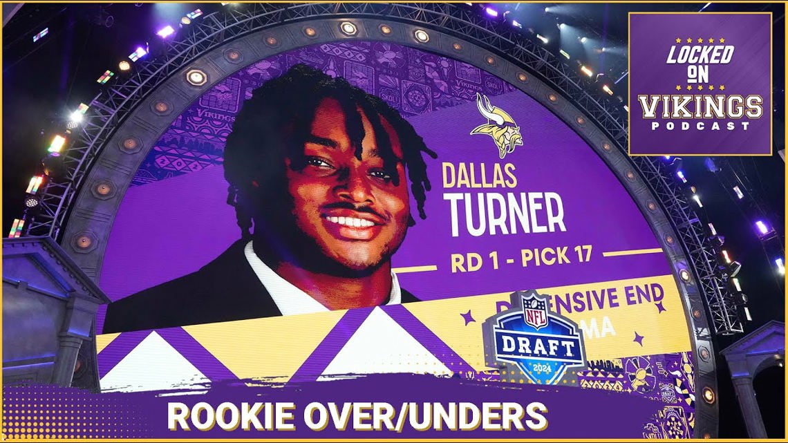 Minnesota Vikings Rookie Over / Unders | wnep.com