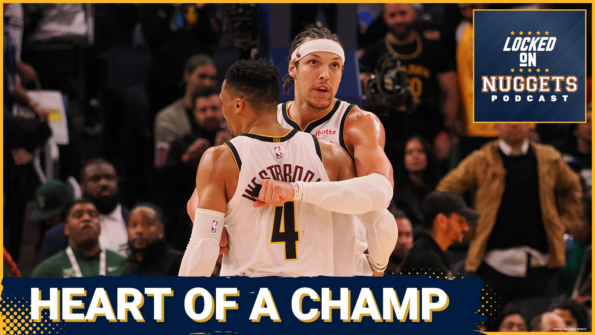 NUGGETS BEAT WARRIORS | Gordon, MPJ and Russ Save the Day | Sign of ...