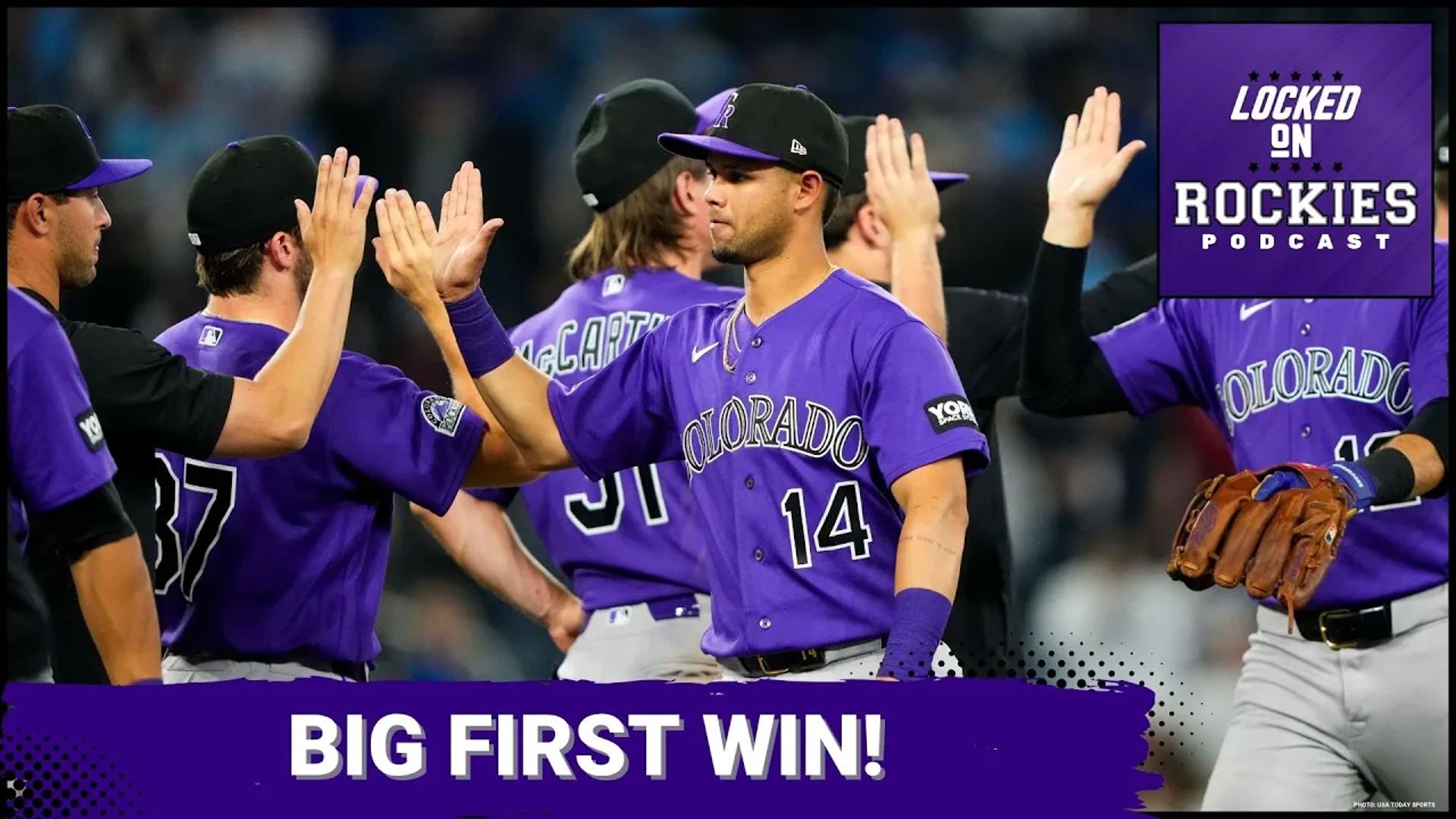Colorado Rockies DELIVER on Offense In 14 Run Win Over The Blue Jays ...