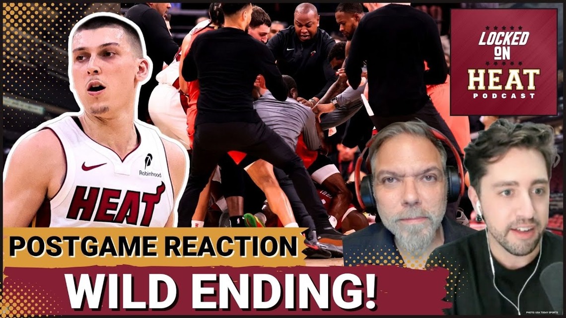 Miami Heat Beat Rockets! How Game-Ending Brawl Shows Heat Culture is ...