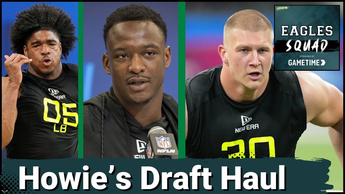 EAGLES SQUAD: Did the Philadelphia Eagles REALLY Draft 3 STARTERS in ...