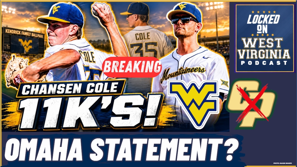 POST GAME- Chansen Cole Delivers A MASTERPIECE | WVU One Win From Omaha ...