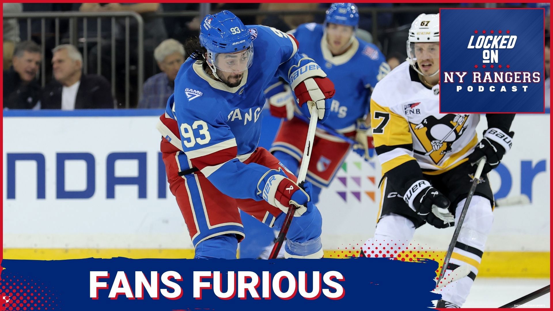 Rangers fans MAD after BRUTAL loss to Penguins! Every bad habit rears ...