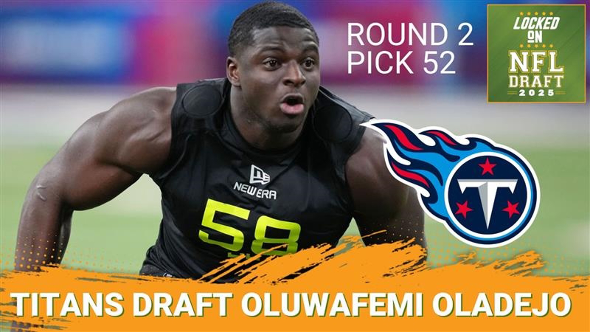 Tennessee Titans Select Oluwafemi Oladejo with the No. 52 Pick in the ...