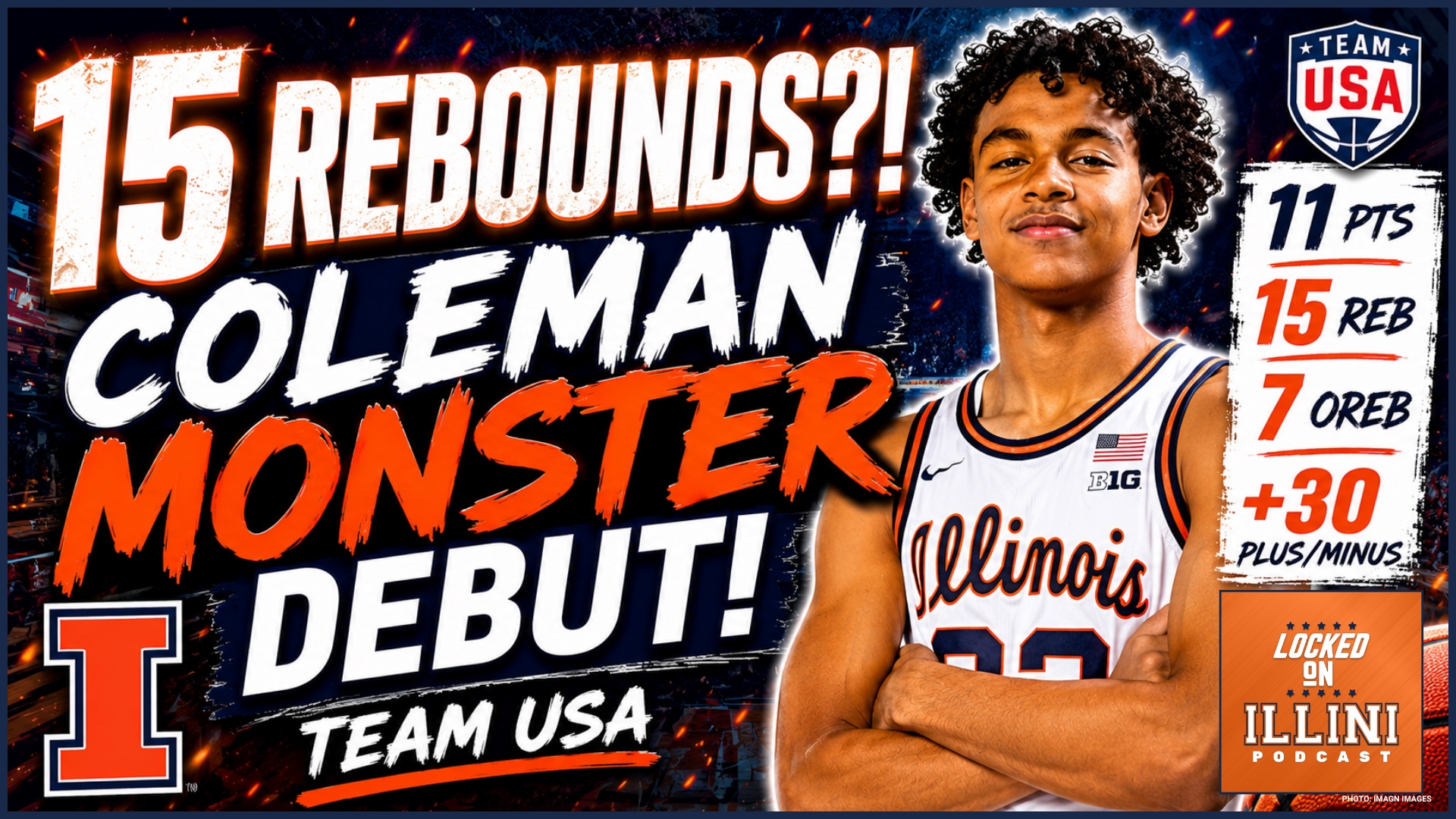 EYE OPENER: Illini's Quentin Coleman's Team USA Debut Was EVEN BETTER ...
