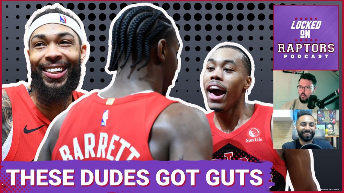 The Toronto Raptors have got some GUTS, and it's why they're tied 2-2 ...