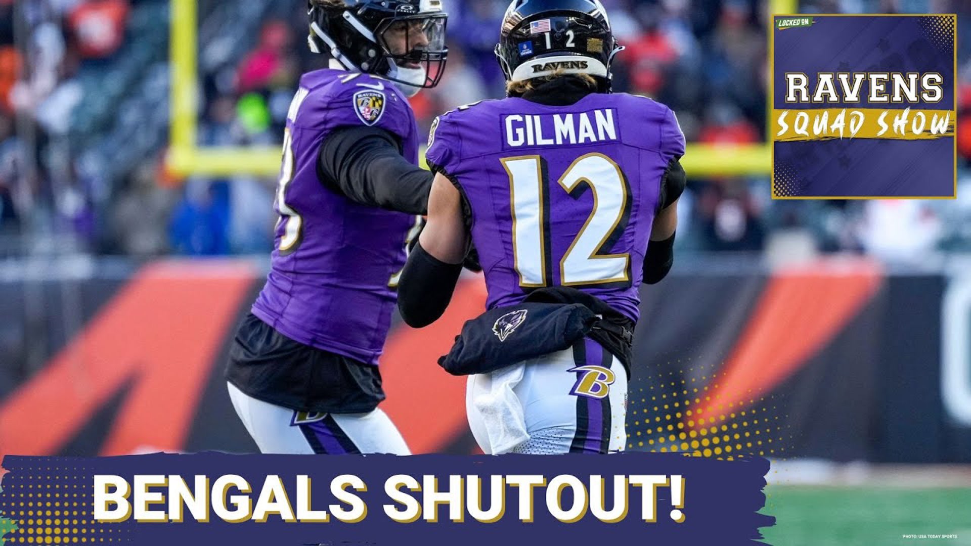 RAVENS SQUAD SHOW: Baltimore Ravens SHUTOUT Cincinnati Bengals and ...
