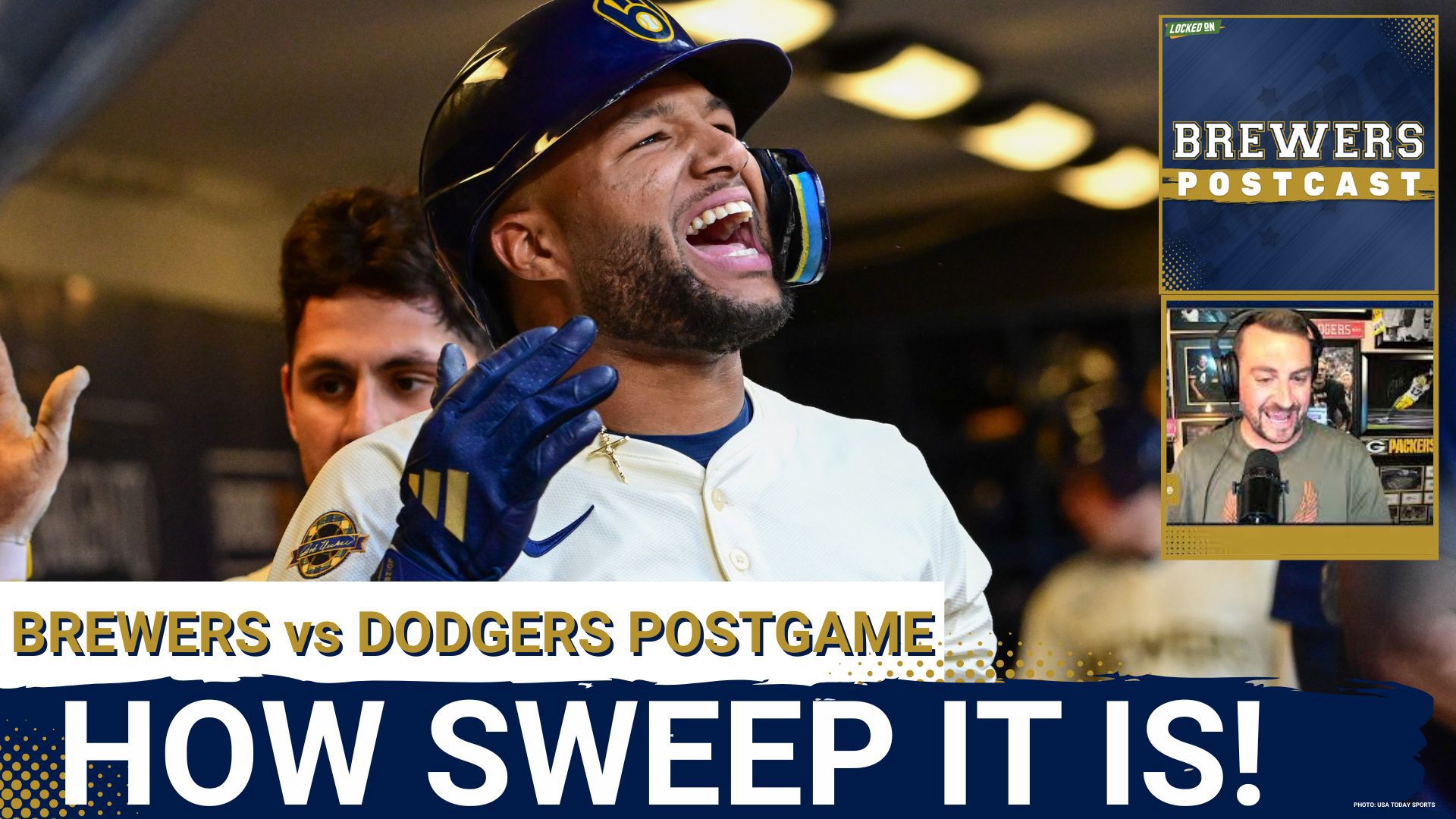 BREWERS POSTCAST: Brewers Walk Off Dodgers to Complete Sweep in ...