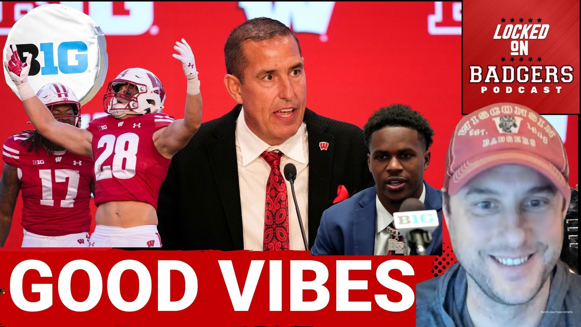 B10 MEDIA DAYS: Luke Fickell talks about last year - Mason Reiger ready ...