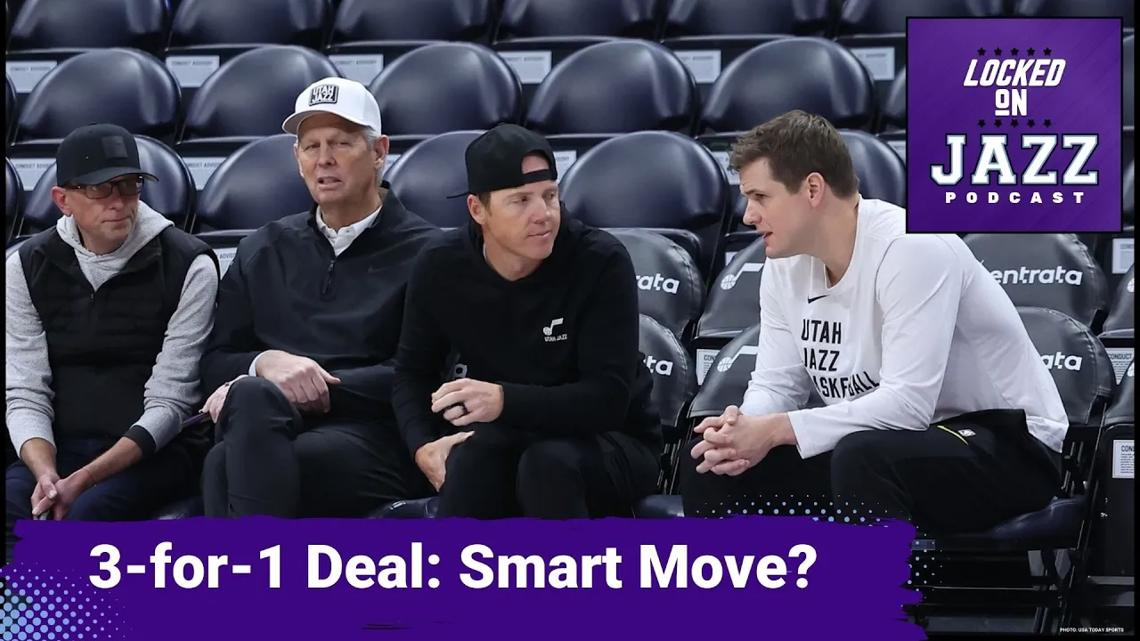 TRADE REACTION: Utah Jazz get creative. 1 1st rounder for 3. Did the Utah Jazz make the right ...