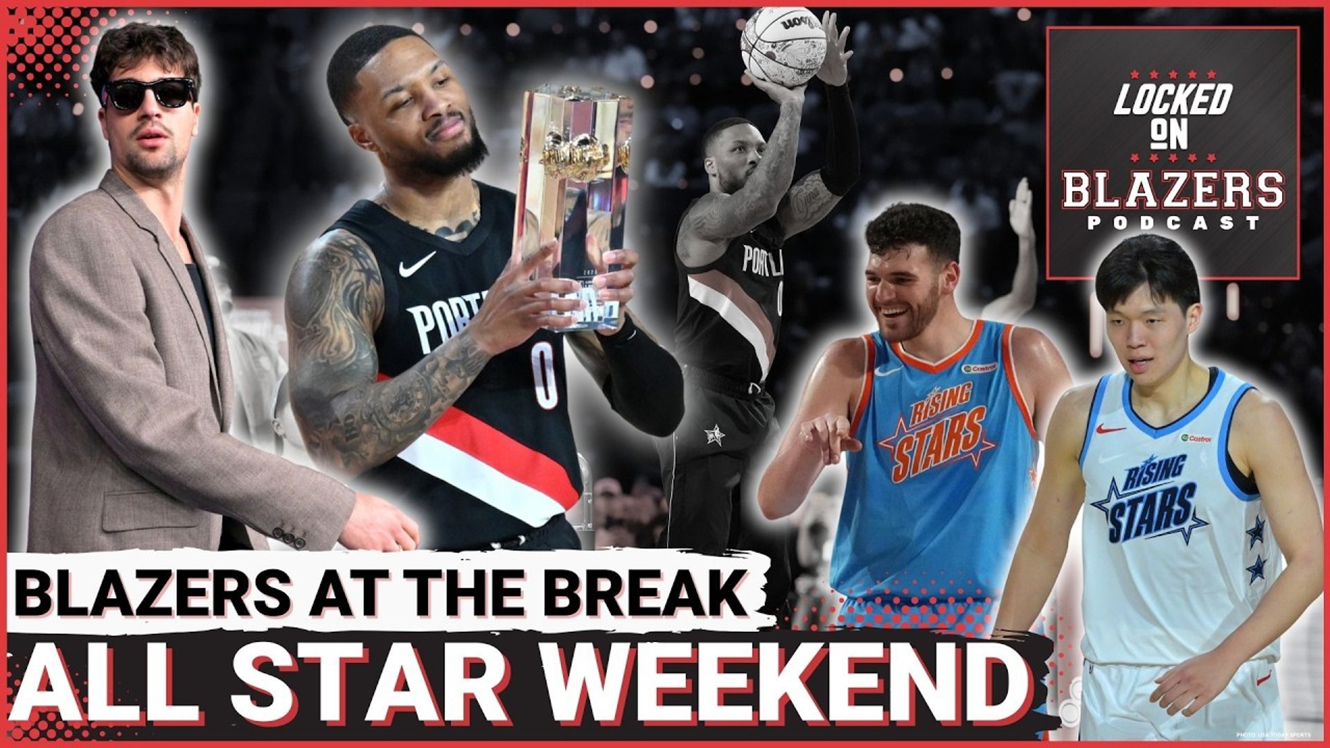 Damian Lillard Claims the 3-Point Crown | Portland Trail Blazers at All ...