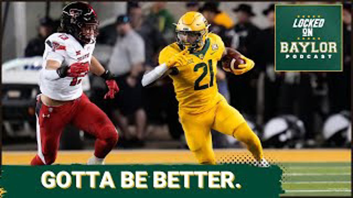 "Run The Dang Ball!" | Baylor Football NEEDS To Fix This Against Texas ...