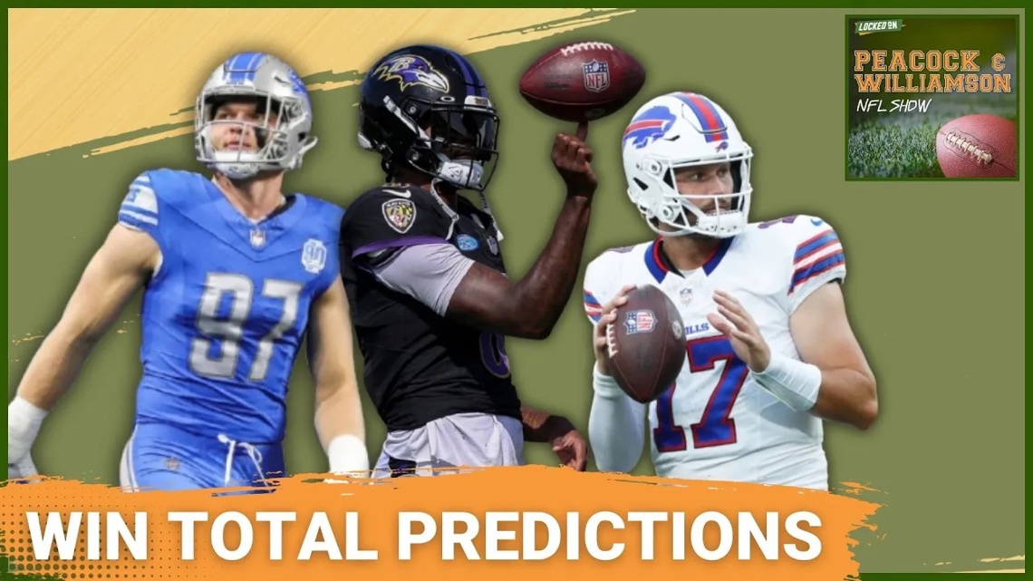 NFL Win Total Predictions: Over/Unders for EVERY Team in 2024 ...