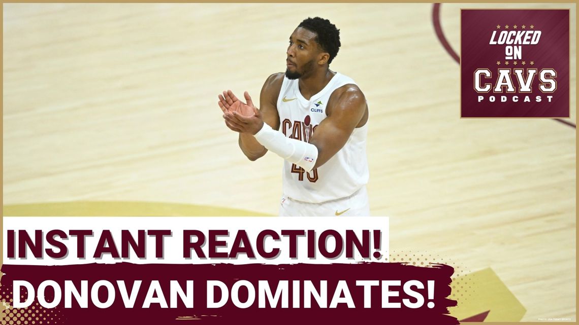 Donovan Mitchell ERUPTS as Cavaliers Take COMMANDING Series Lead ...