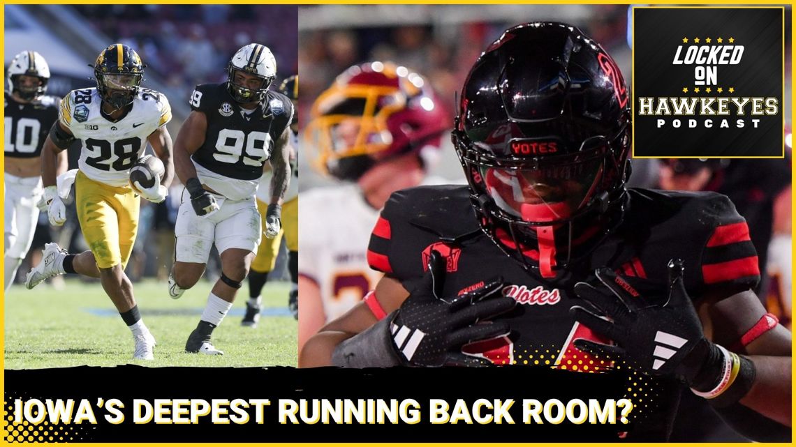 DEPTH? Iowa Hawkeyes Running Back Room STACKED—Kamari Moulton & LJ ...