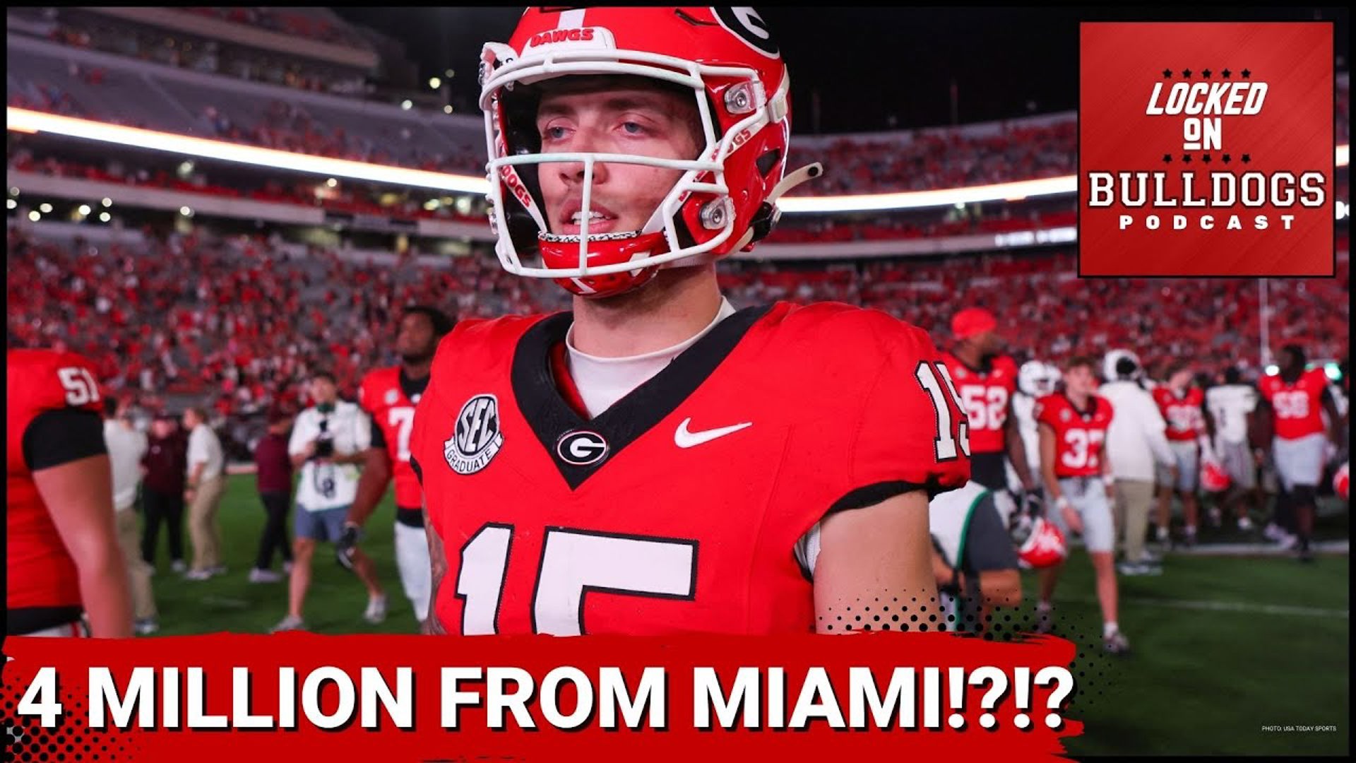 Carson Beck left Georgia Football to go to play for Miami instead of ...