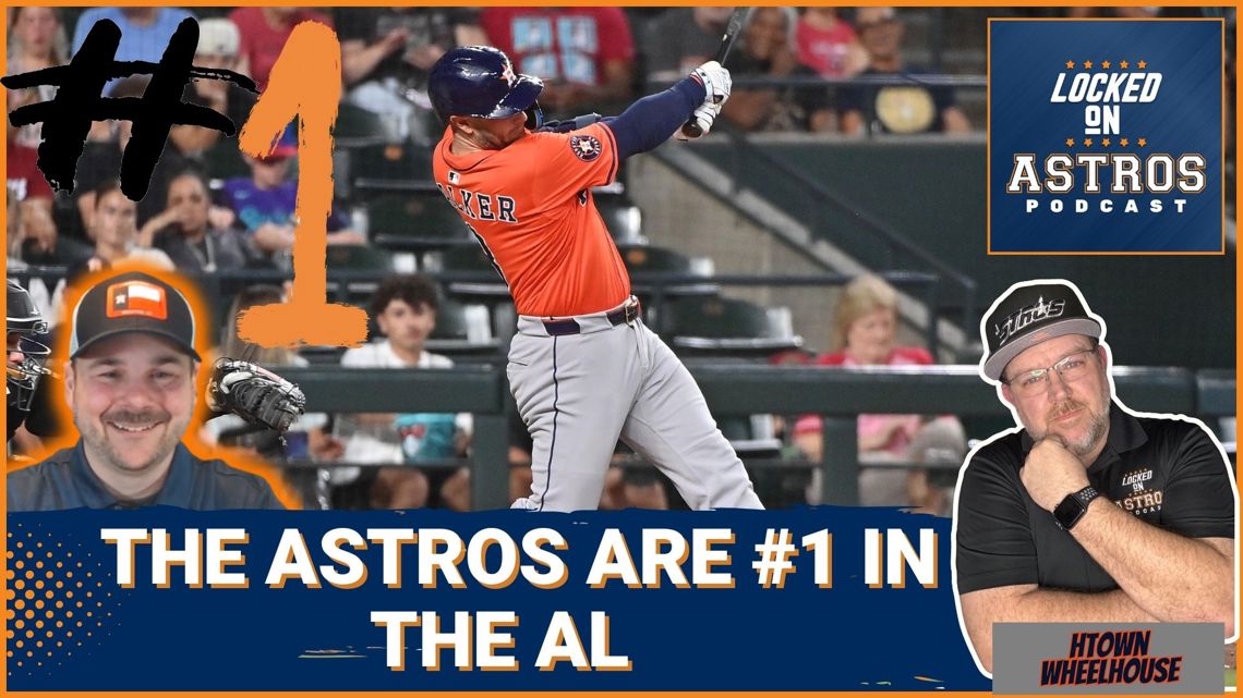 Houston Astros have the BEST record in the AL thanks to SWEEP over ...