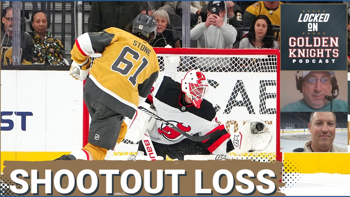 SHOOTOUT FAILURE: Vegas Golden Knights FAIL in Extra Time—Jack Eichel's ...