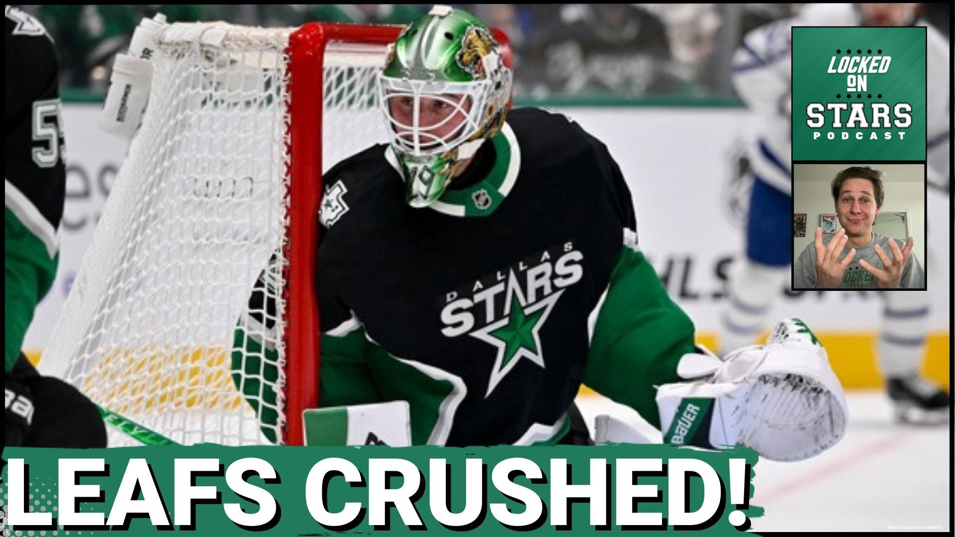 SHUTDOWN: Jake Oettinger and Dallas Stars CRUSH Maple Leafs’ Hopes in ...