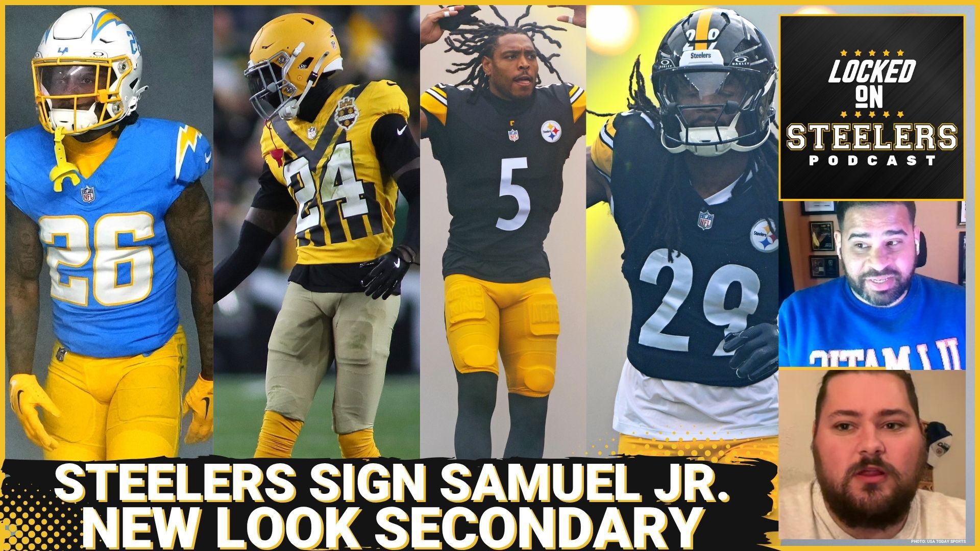 Steelers' Addition of Asante Samuel Jr. Part of New Look w/Jalen Ramsey ...