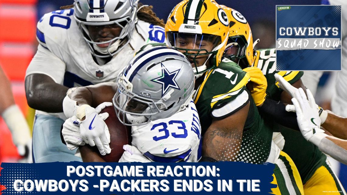 COWBOYS SQUAD SHOW: The Cowboys settled for a 40-40 tie with the Packers. | wqad.com