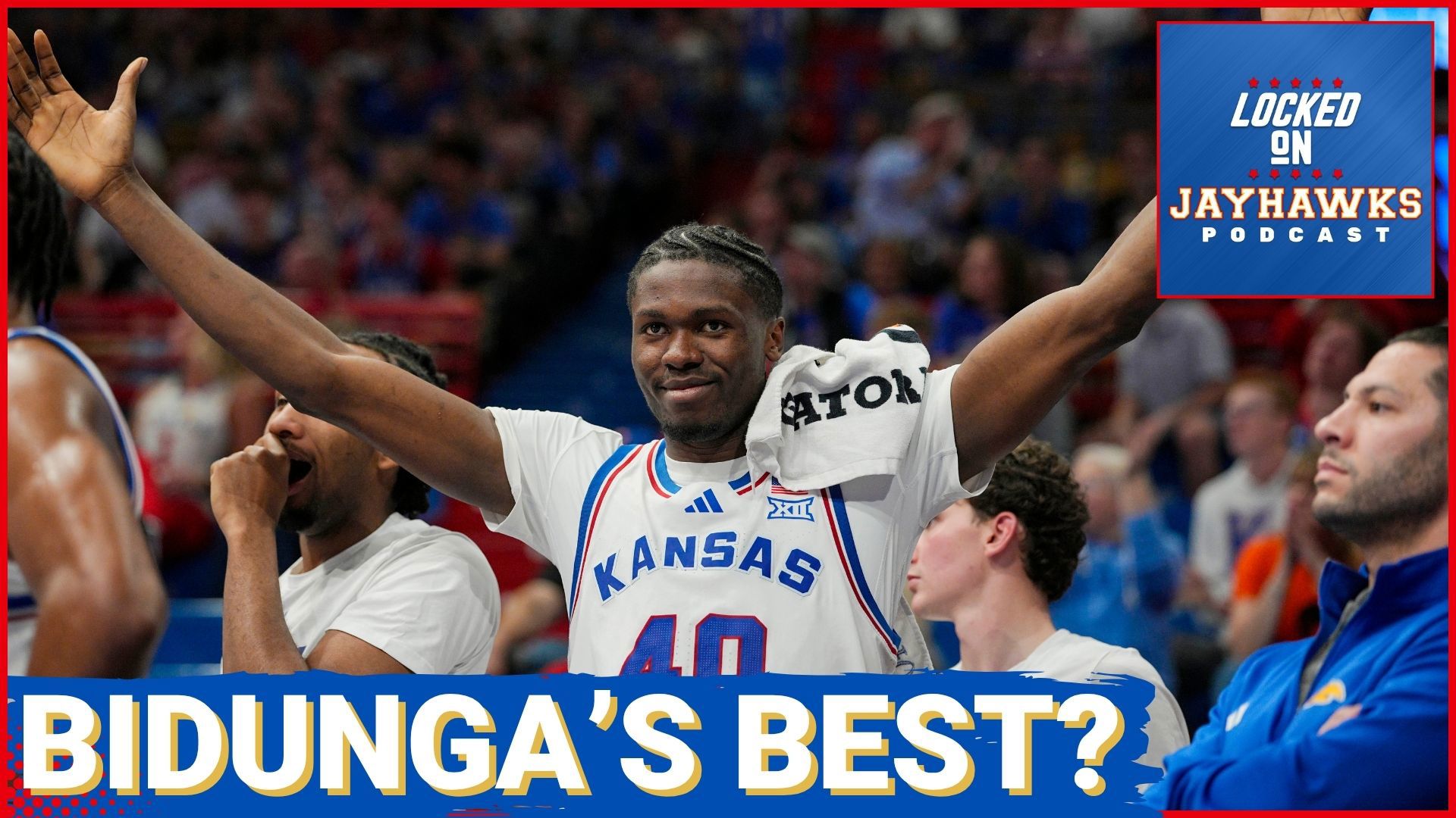 UNSTOPPABLE: Flory Bidunga Propels Kansas Jayhawks With Elite ...