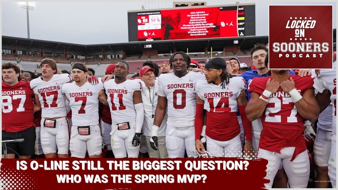 Is offensive line still the Sooners biggest question mark? Who was the spring MVP? Freshmen ...