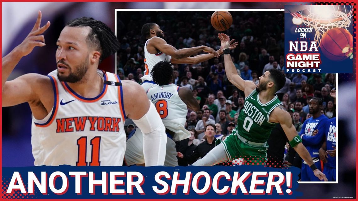 GAME NIGHT: Knicks SHOCK Celtics to Go Up 2-0 | Warriors DOOMED Without ...