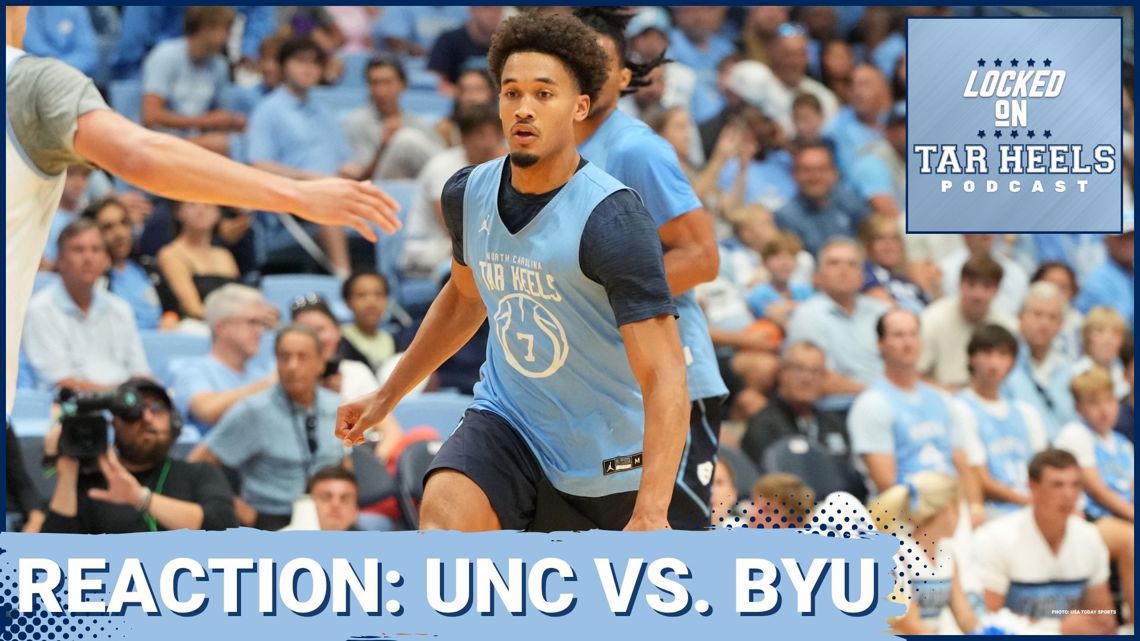 REACTION: UNC vs. BYU | Caleb Wilson vs. AJ Dybantsa Freshman Battle ...