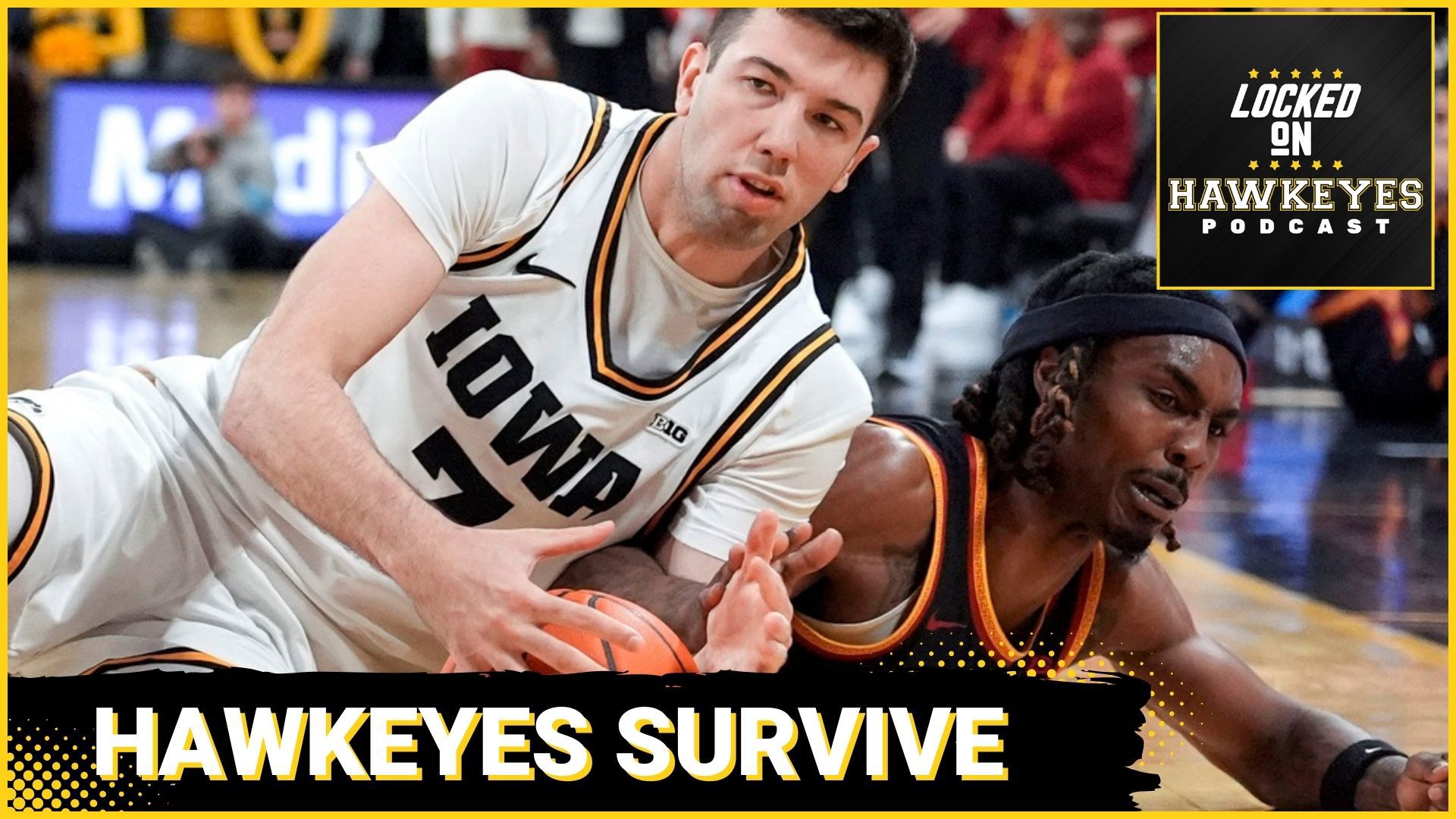 SURVIVE: Iowa Hawkeyes Nearly Blow 17-Point Lead as Tavion Banks ...
