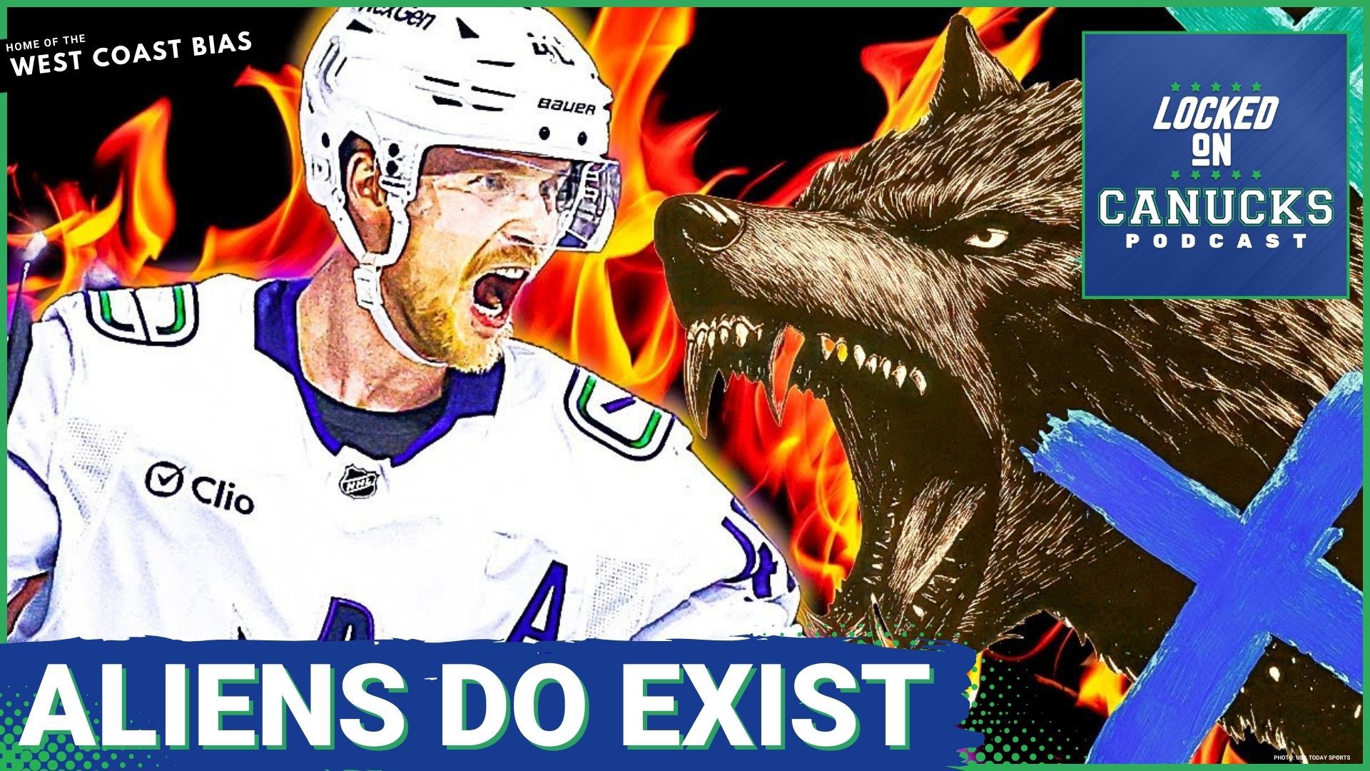 How to stop a fire breathing Wolf: Canucks win in Calgary | wqad.com