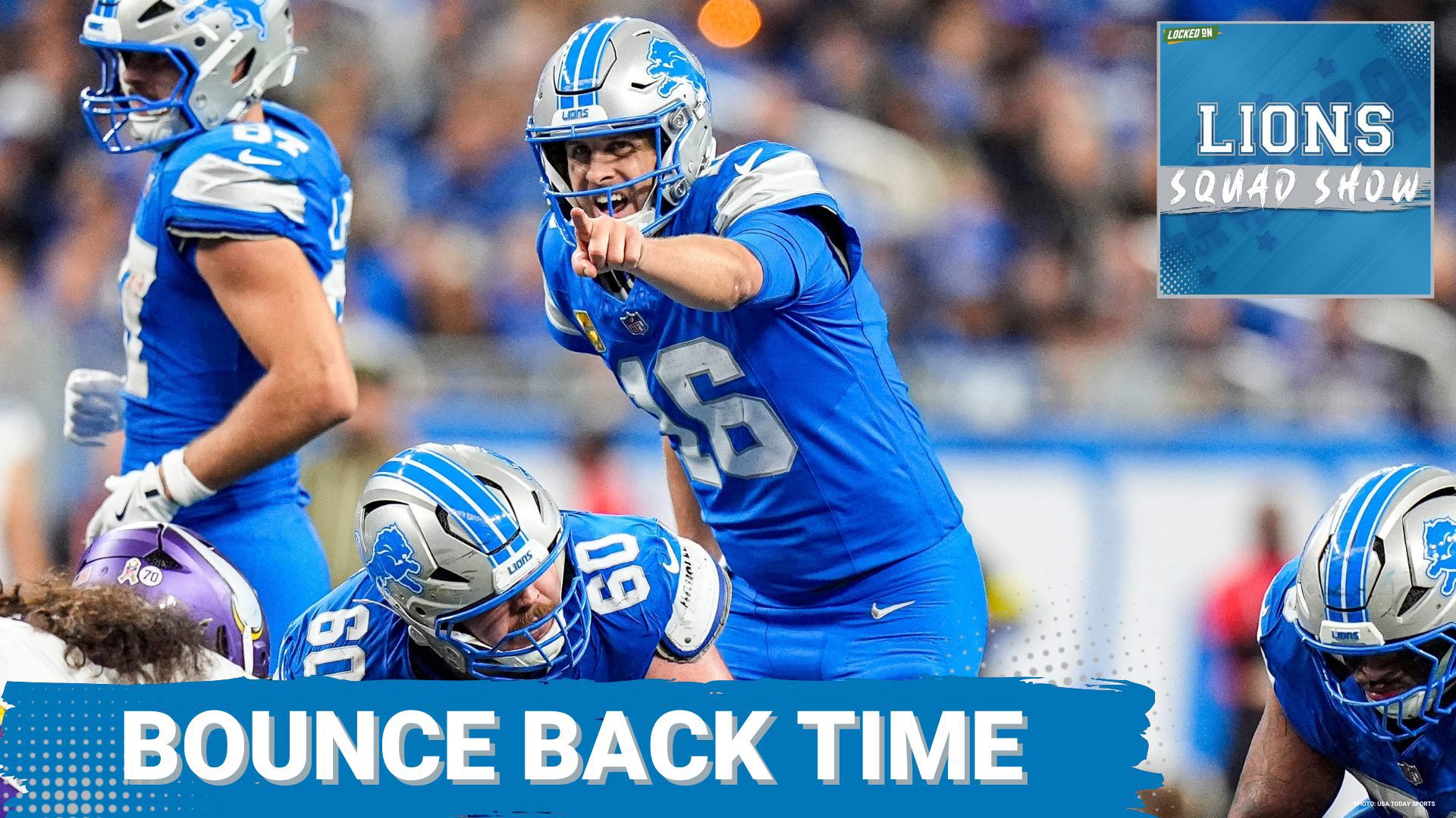 LIONS SQUAD SHOW: BOUNCE BACK TIME! Detroit Lions Prepare for Road Test ...