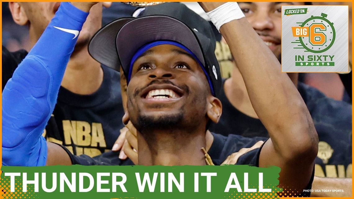 Thunder Win NBA Title With Game 7 Triumph Over Pacers | The Big 6 in 60 ...