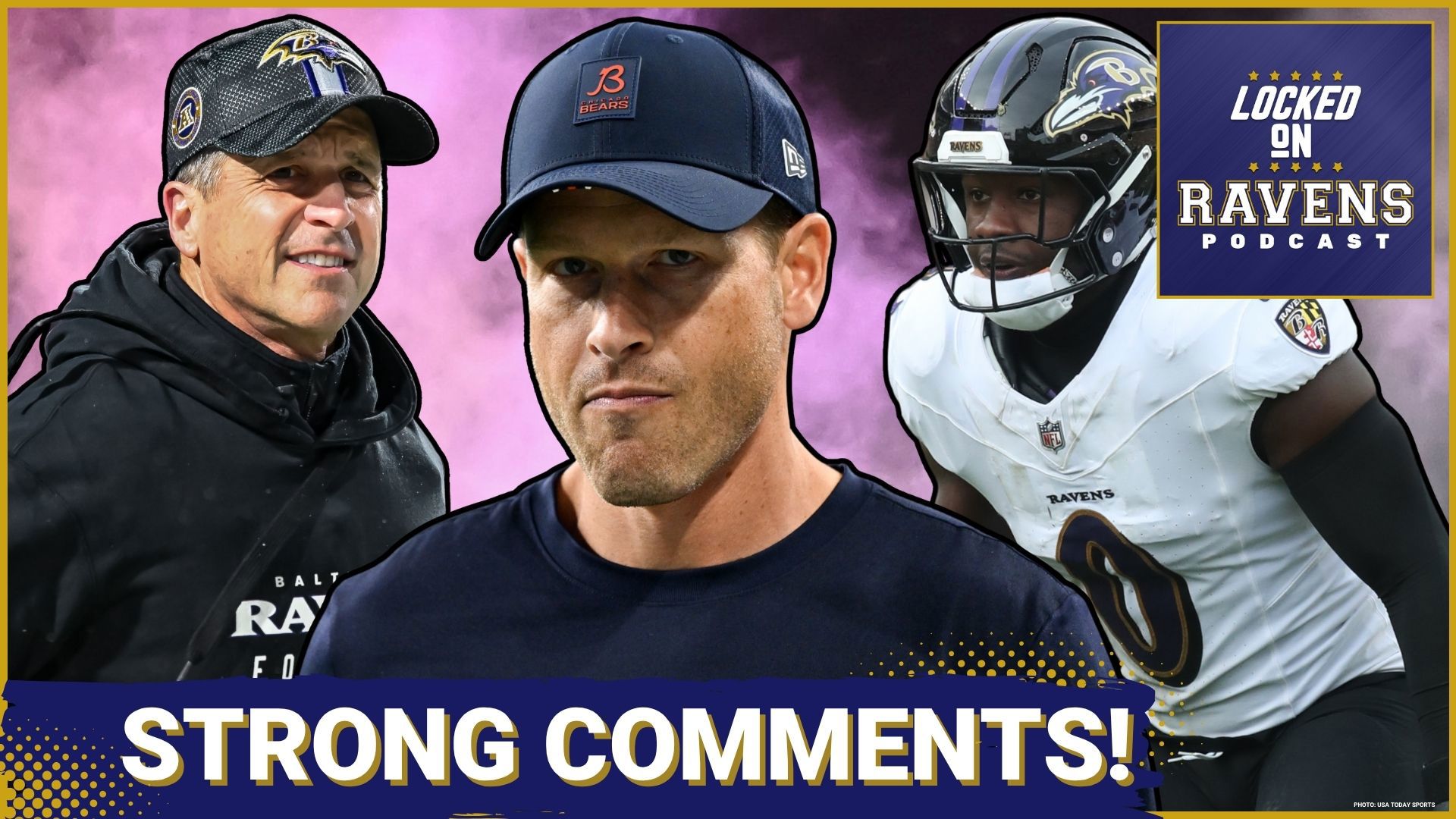 Bears HC SHARES STRONG OPINIONS on John Harbaugh, Roquan Smith ...