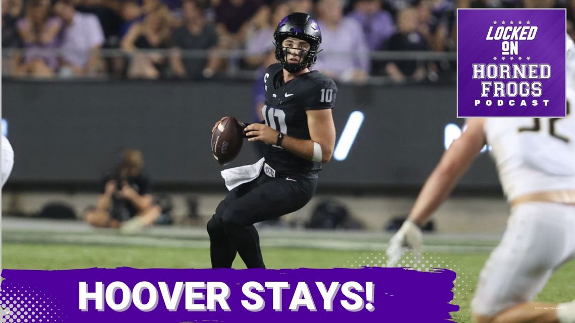 Report: Josh Hoover says NO to the Tennessee Volunteers. TCU keeps their star QB away from the ...