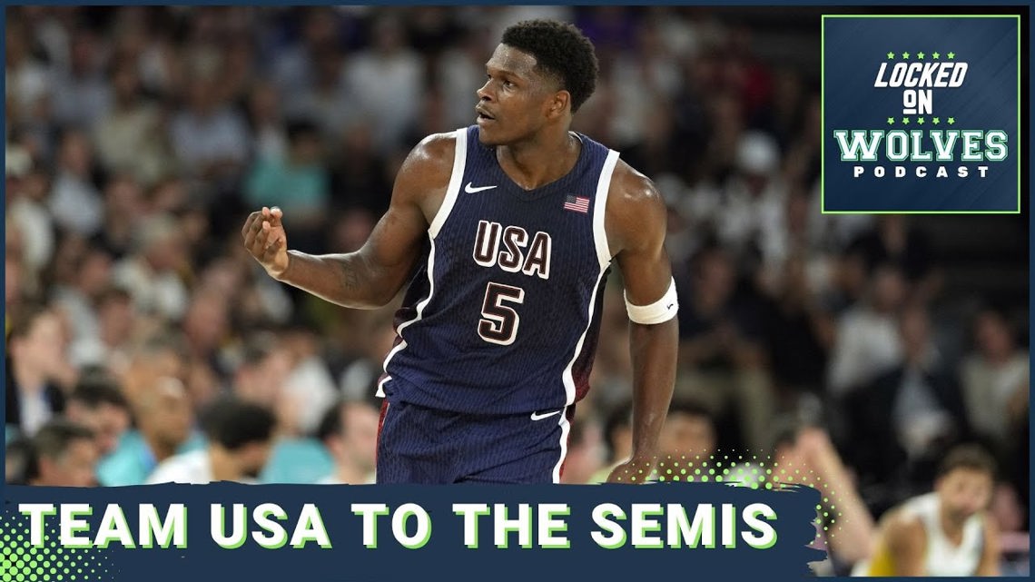 Team USA blows out Team Brazil, Timberwolves' Anthony Edwards leads ...