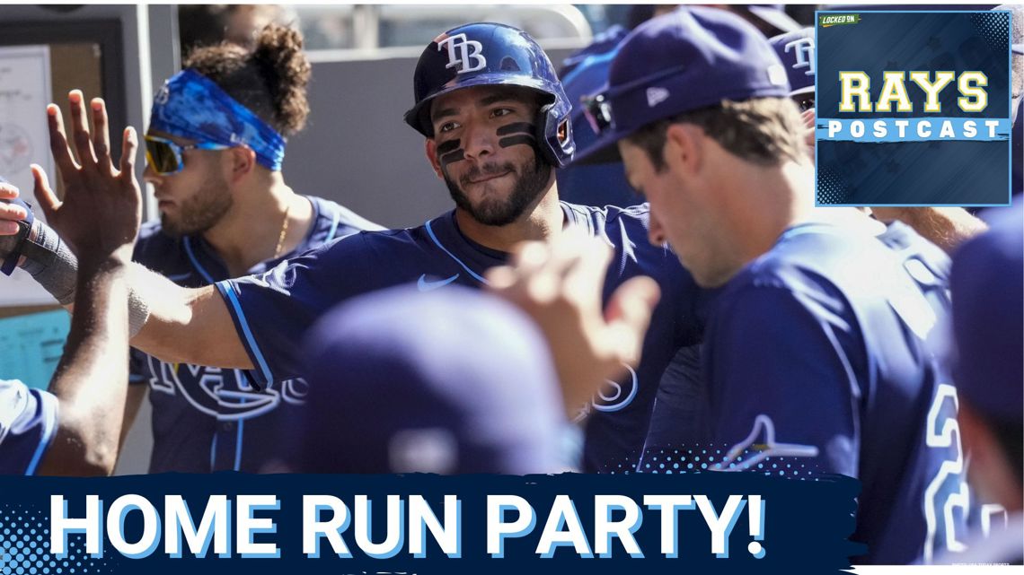 RAYS POSTCAST: The Tampa Bay Rays DESTROY the Toronto Blue Jays with a ...
